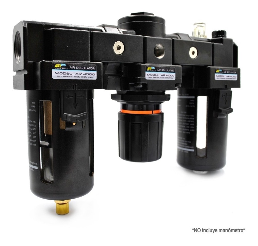 Unidad de mantenimiento de 1/2" NPT | Instrutek